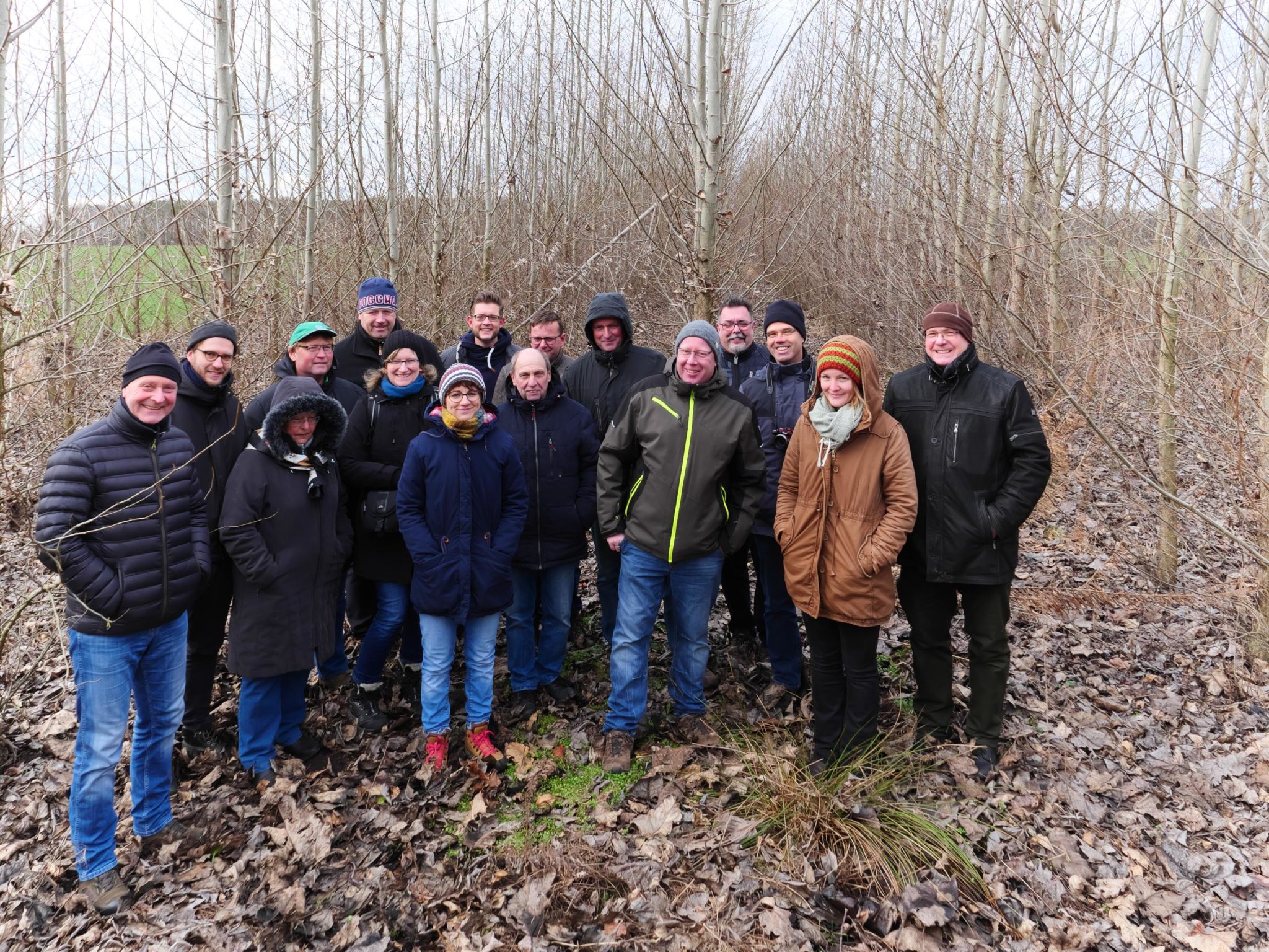 Landwirte, Bürgermeister und Landschaftsarchitekten informieren sich ...